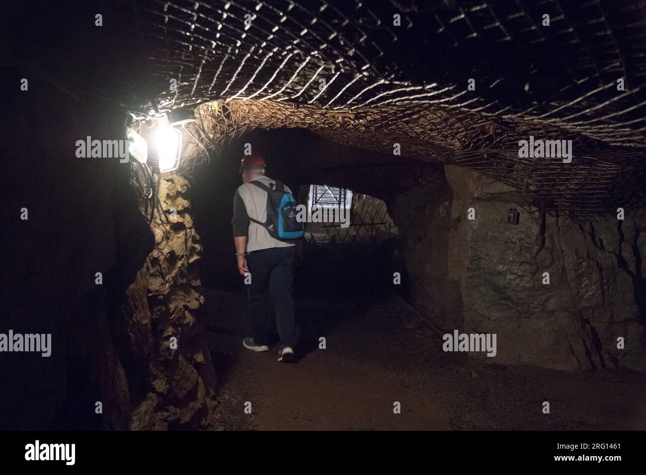 Complex Osowka of Project Riese in Gluszyca, Poland. In 1943 Nazi ...