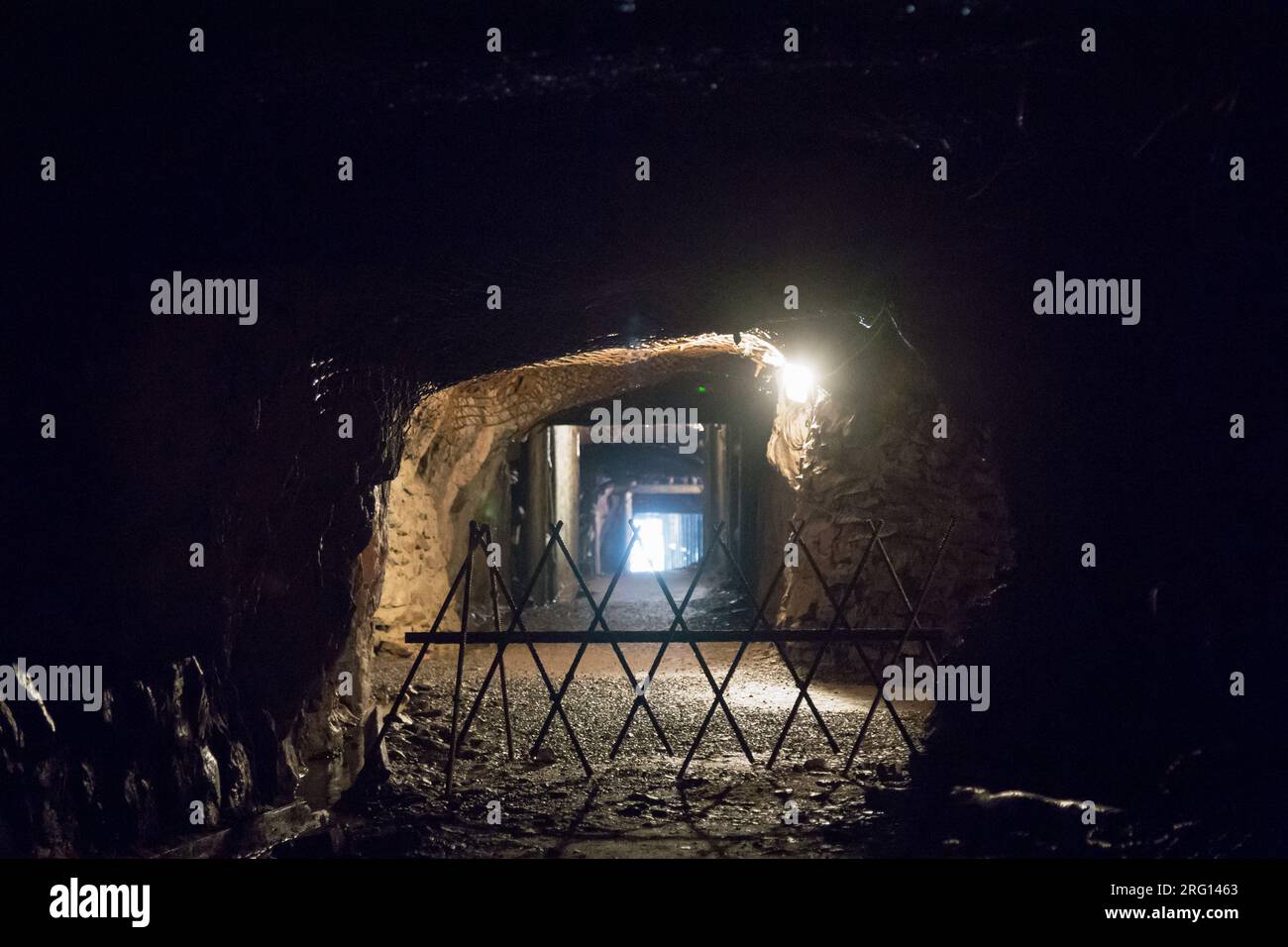 Complex Osowka of Project Riese in Gluszyca, Poland. In 1943 Nazi ...