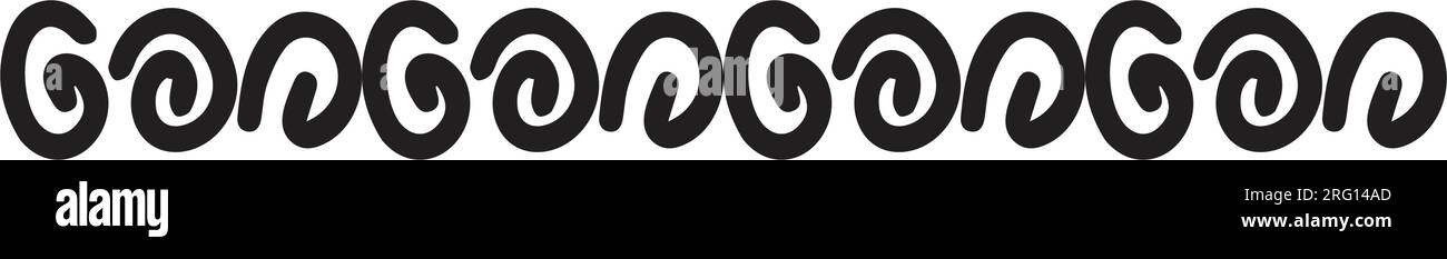 Abstract shape border line frame design icon for decorative vintage ...