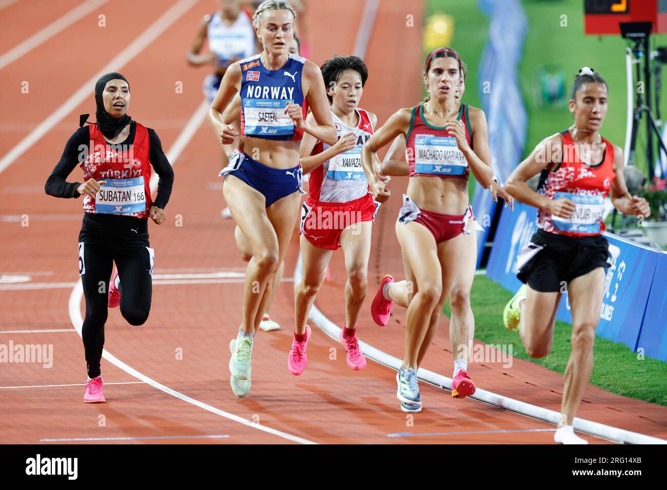 Chengdu, China. 5th Aug, 2023. Risa Yamazaki (JPN) Athletics : Women's ...