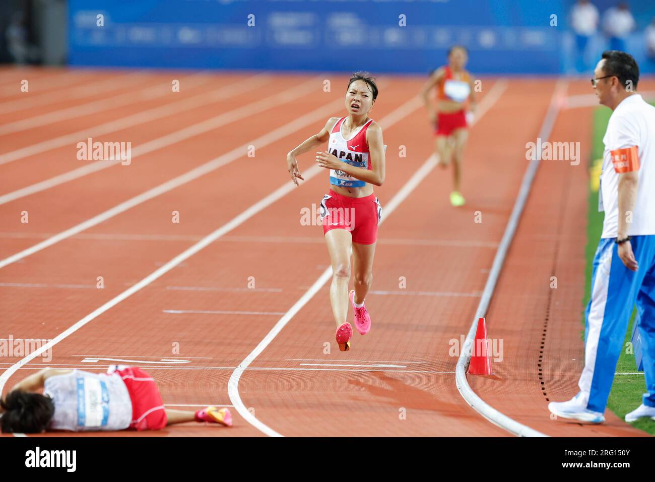 Chengdu, China. 5th Aug, 2023. Tomo Muramatsu (JPN) Athletics : Women's ...