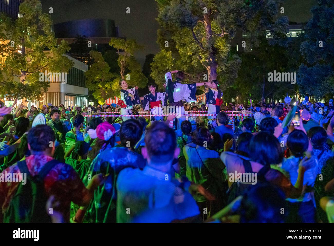 Bon odori dance festivals hi-res stock photography and images - Alamy