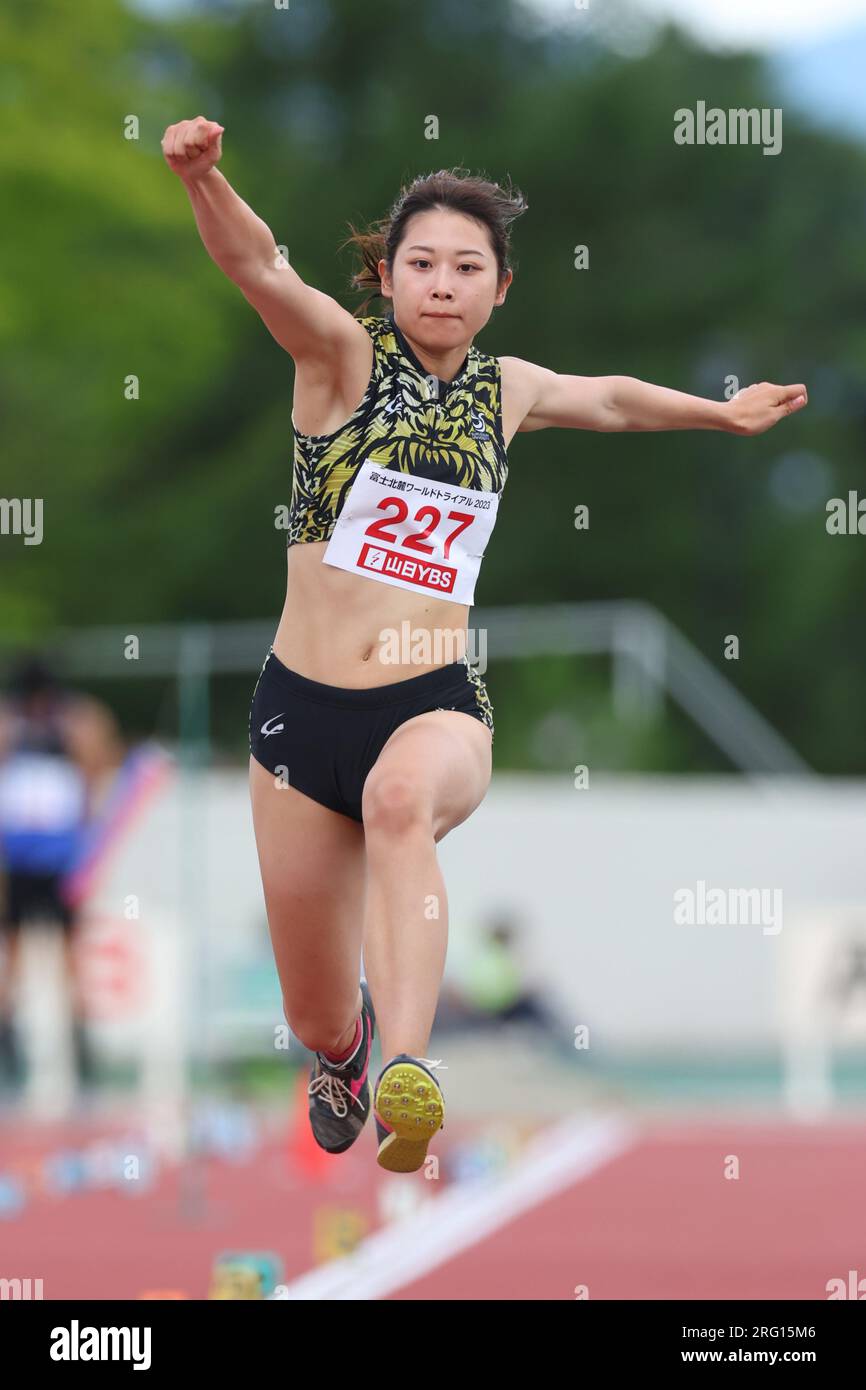 Yamanashi, Japan. 6th Aug, 2023. Fuji Hokuroku Women's Triple Jump at ...