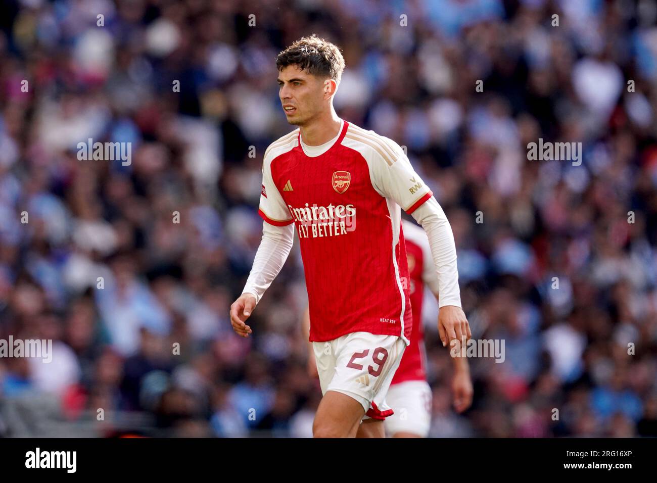 Arsenal’s Kai Havertz during the FA Community Shield match at Wembley ...