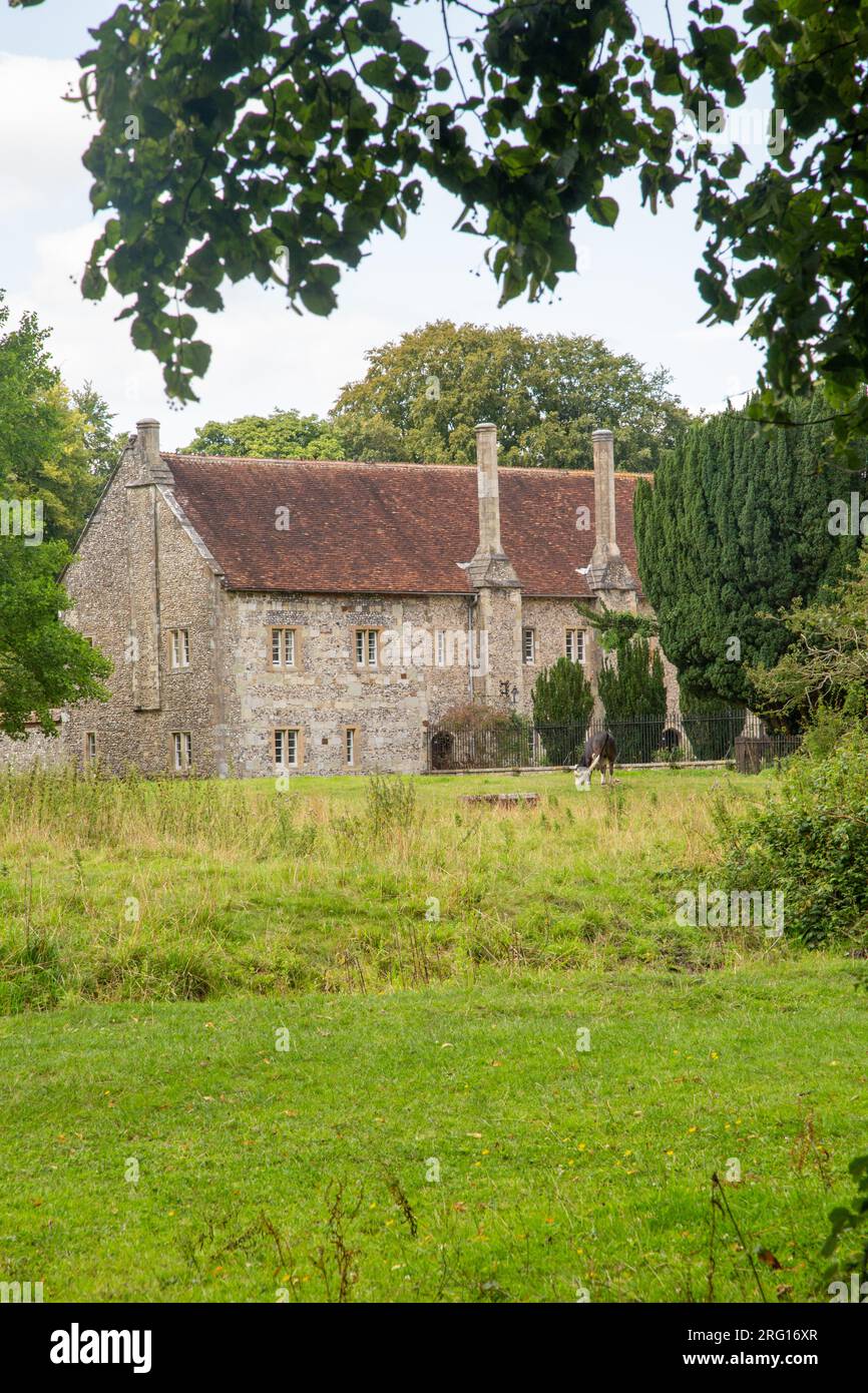 The Hospital of St Cross and Almshouse of Noble Poverty is a medieval ...