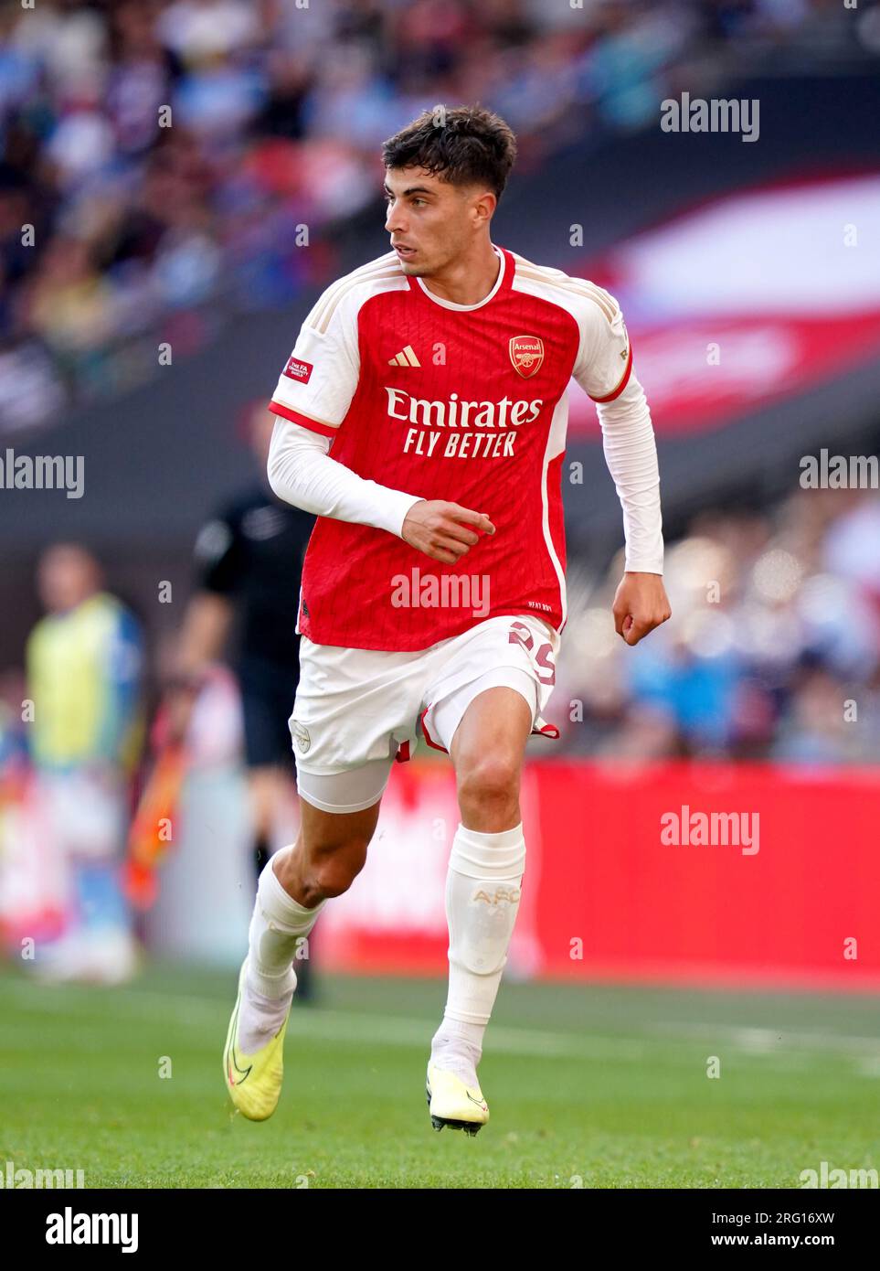Arsenal’s Kai Havertz during the FA Community Shield match at Wembley ...