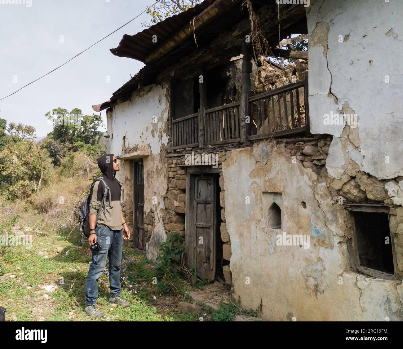 October 14th 2022, Uttarakhand India. Outdoor wilderness photography ...