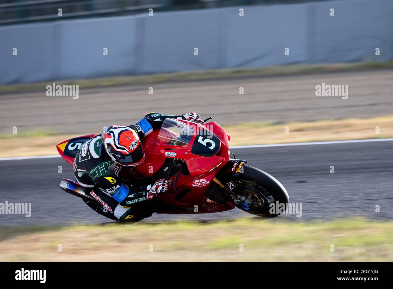 Suzuka, Japan, 6 August, 2023. Koki Suzuki of Japan on the Team SUGAI ...