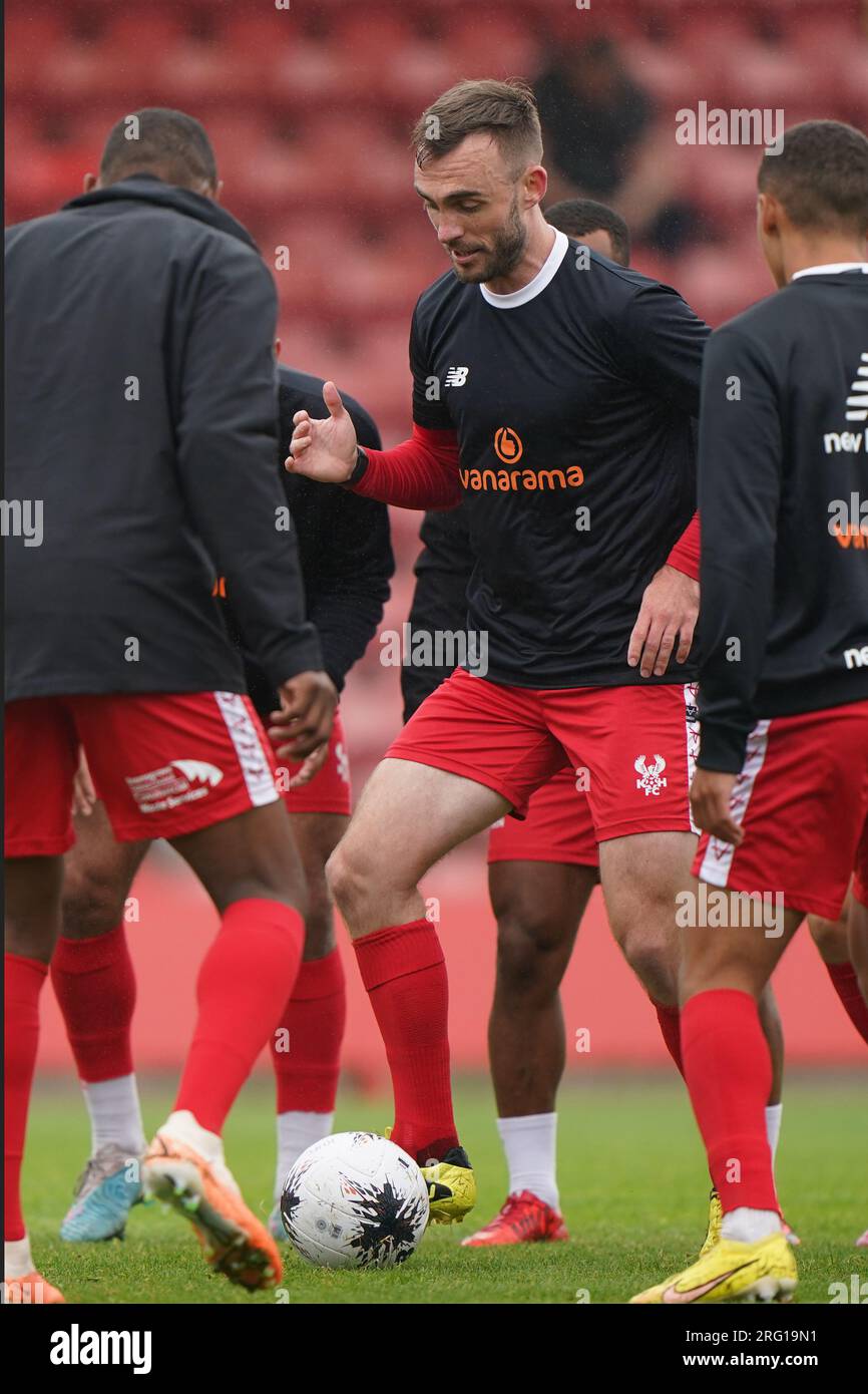Kidderminster Harriers' Shane Byrne during the Vanarama National League ...