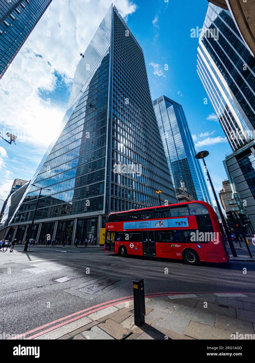 100 Bishopsgate skyscraper, City of London, United Kingdom Stock Photo ...