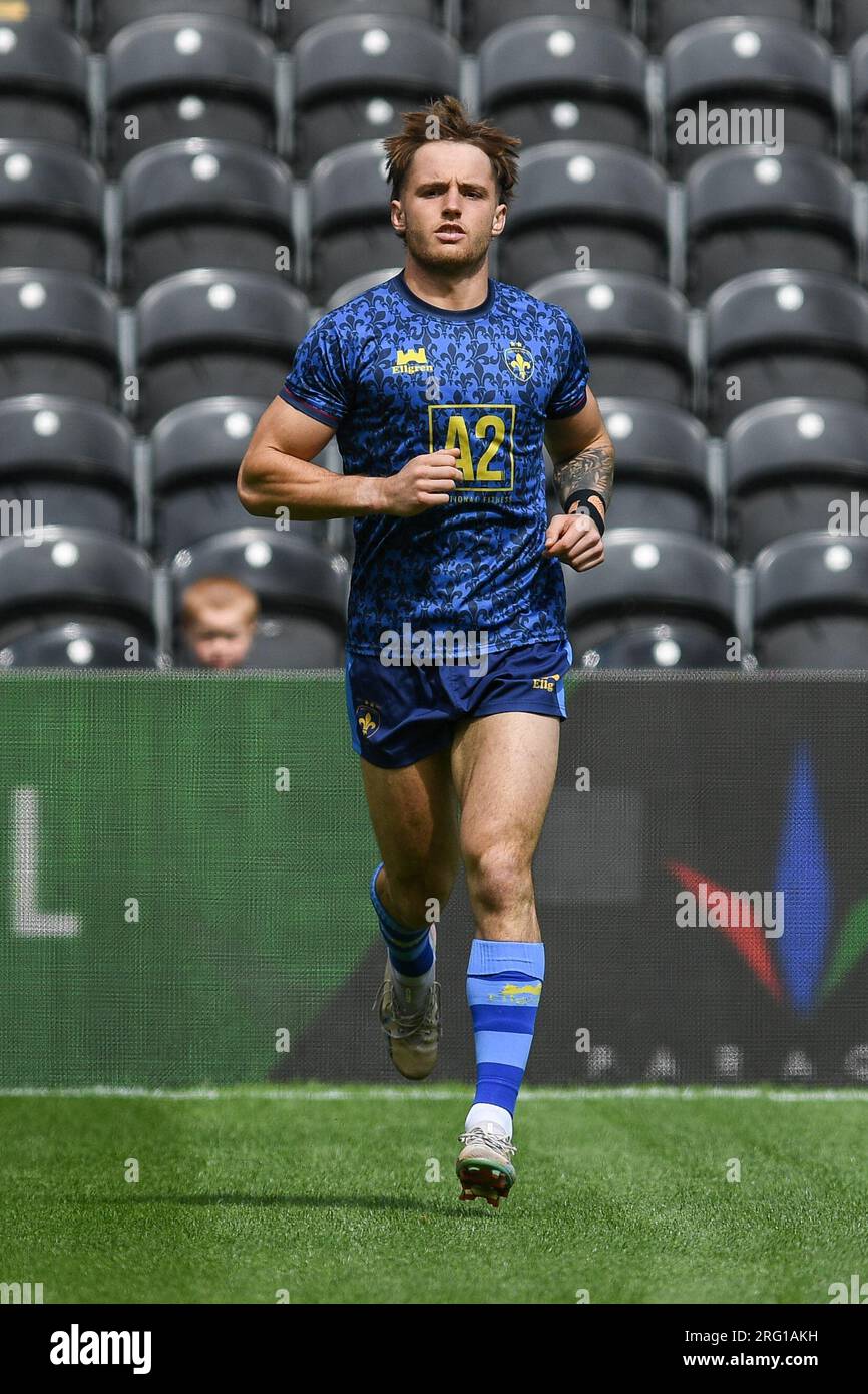 Kingston upon Hull, England - 6th August 2023 Wakefield Trinity's Jack ...