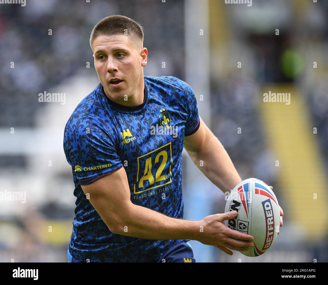 Kingston upon Hull, England - 6th August 2023 Wakefield Trinity's Tom ...