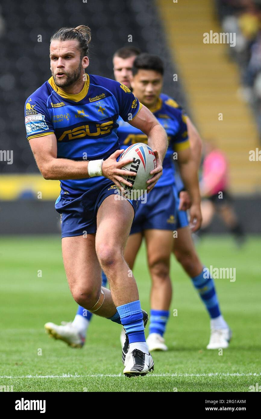 Kingston upon Hull, England - 6th August 2023 Wakefield Trinity's Liam ...