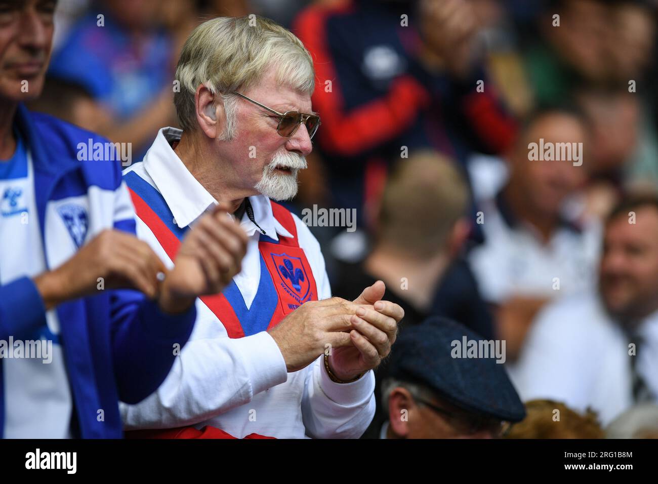 Kingston upon Hull, England - 6th August 2023 Wakefield Trinity fans ...