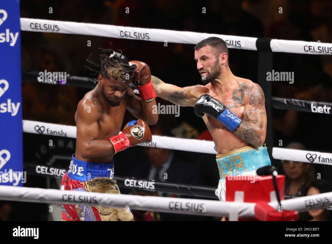 Dallas, United States. 05th Aug, 2023. DALLAS, TEXAS - AUGUST 5: (L-R ...