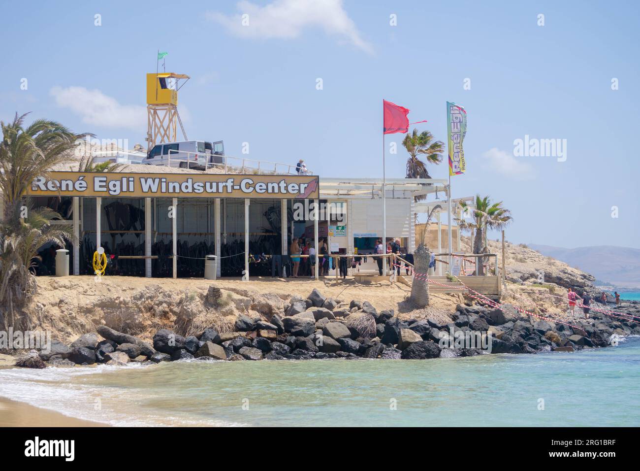 Rene Egli Windsurf Center, where kite surfers and wind surfers alike ...