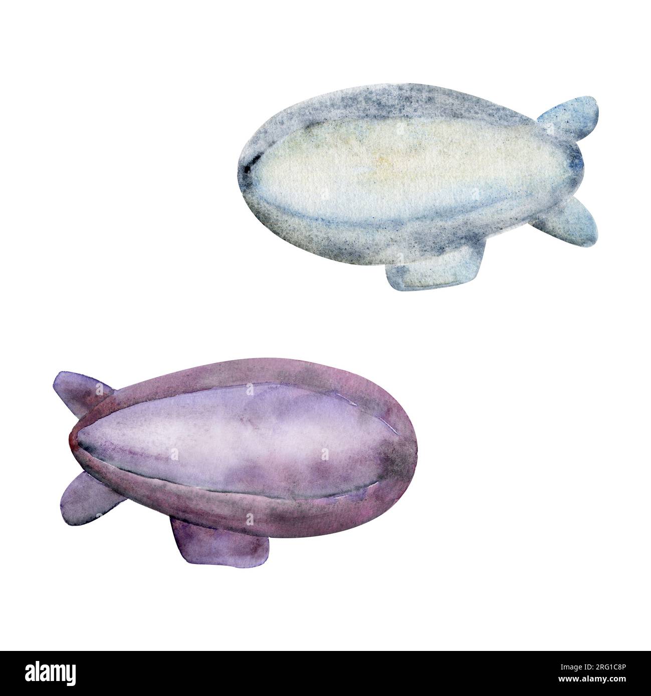 Watercolor hand drawn illustration, magical cosmos universe items, sky ...