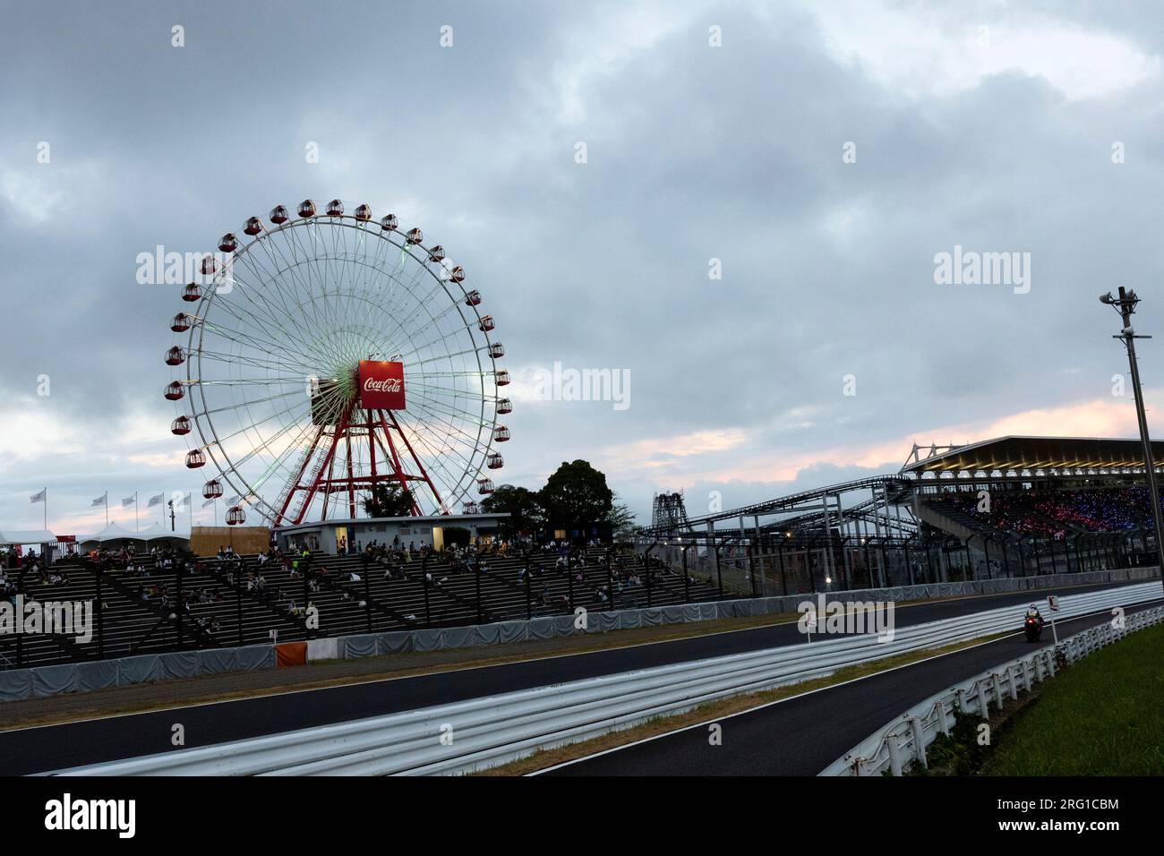 SUZUKA, JAPAN - AUGUST 6: Famous ferris wheel at Suzuka during The 44th ...
