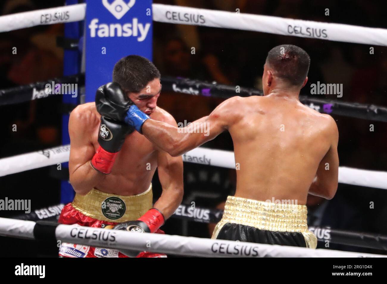 American airlines center boxing hi-res stock photography and images - Alamy