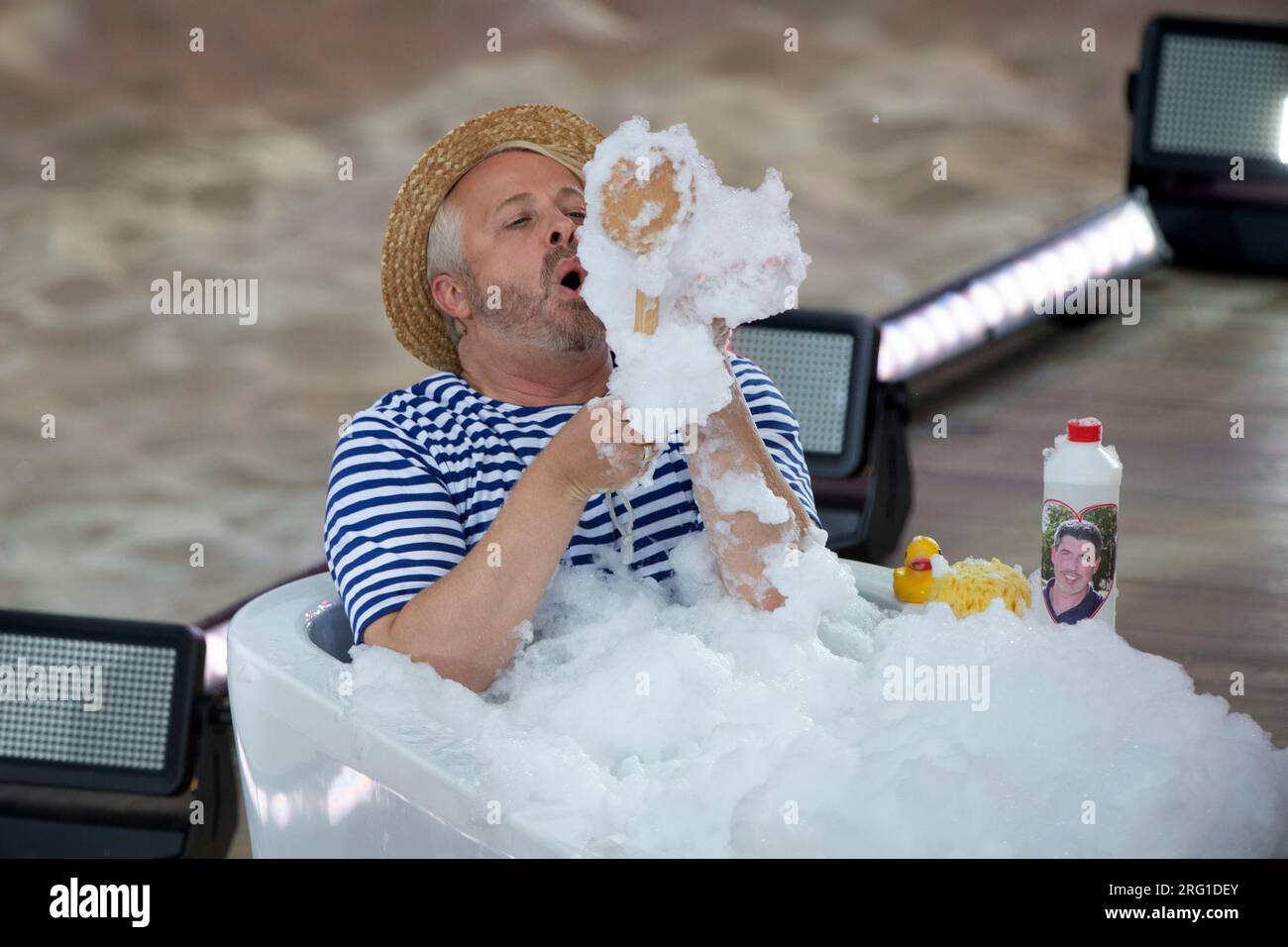 Ross ANTHONY, entertainer, moderator, singer, singing, singing, concert ...