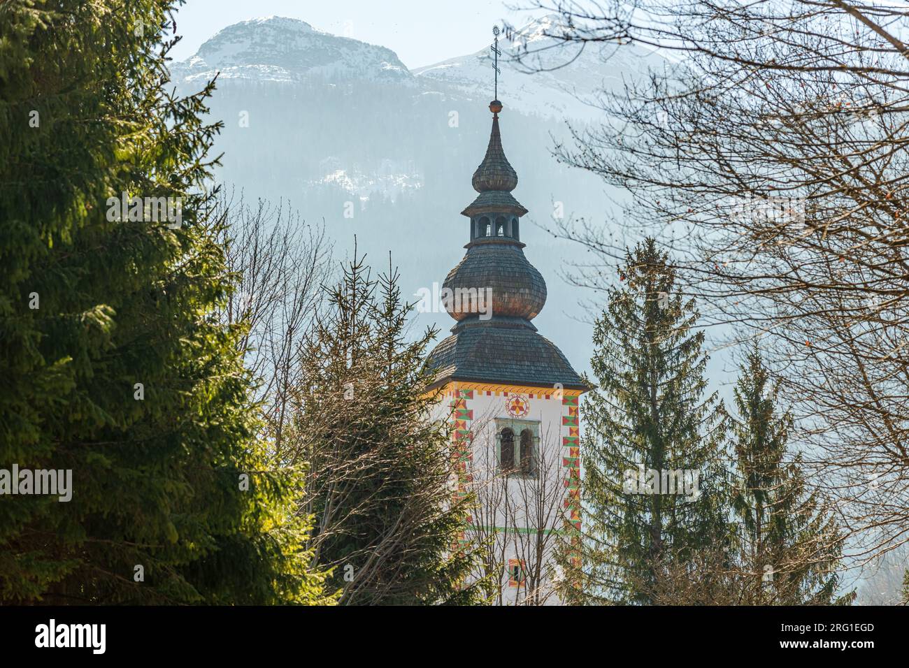 St john the baptist church slovenia hi-res stock photography and images ...