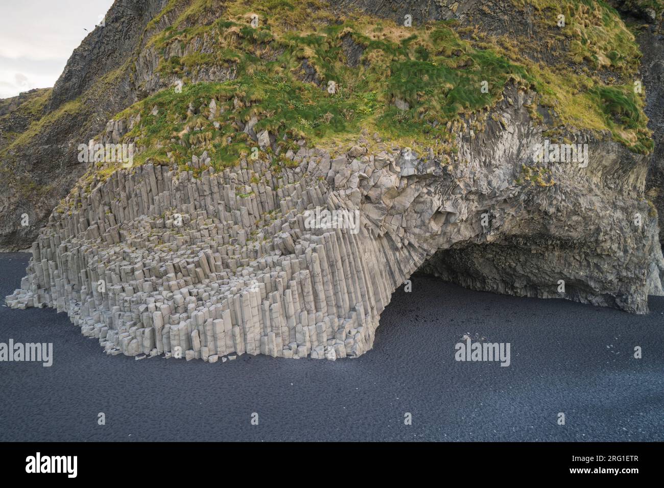 Aerial view of vik beach hi-res stock photography and images - Alamy