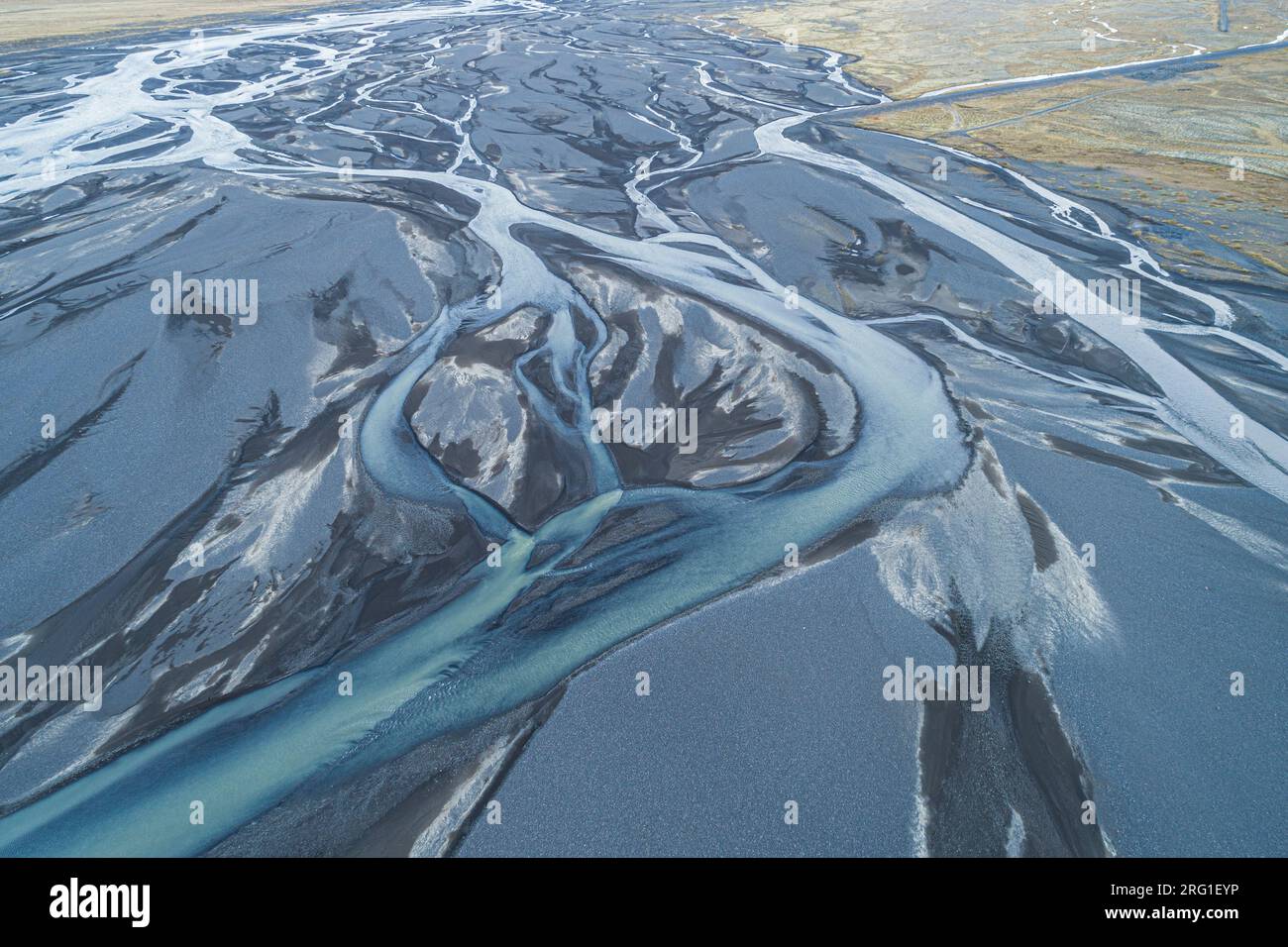 Glacial river system hi-res stock photography and images - Alamy