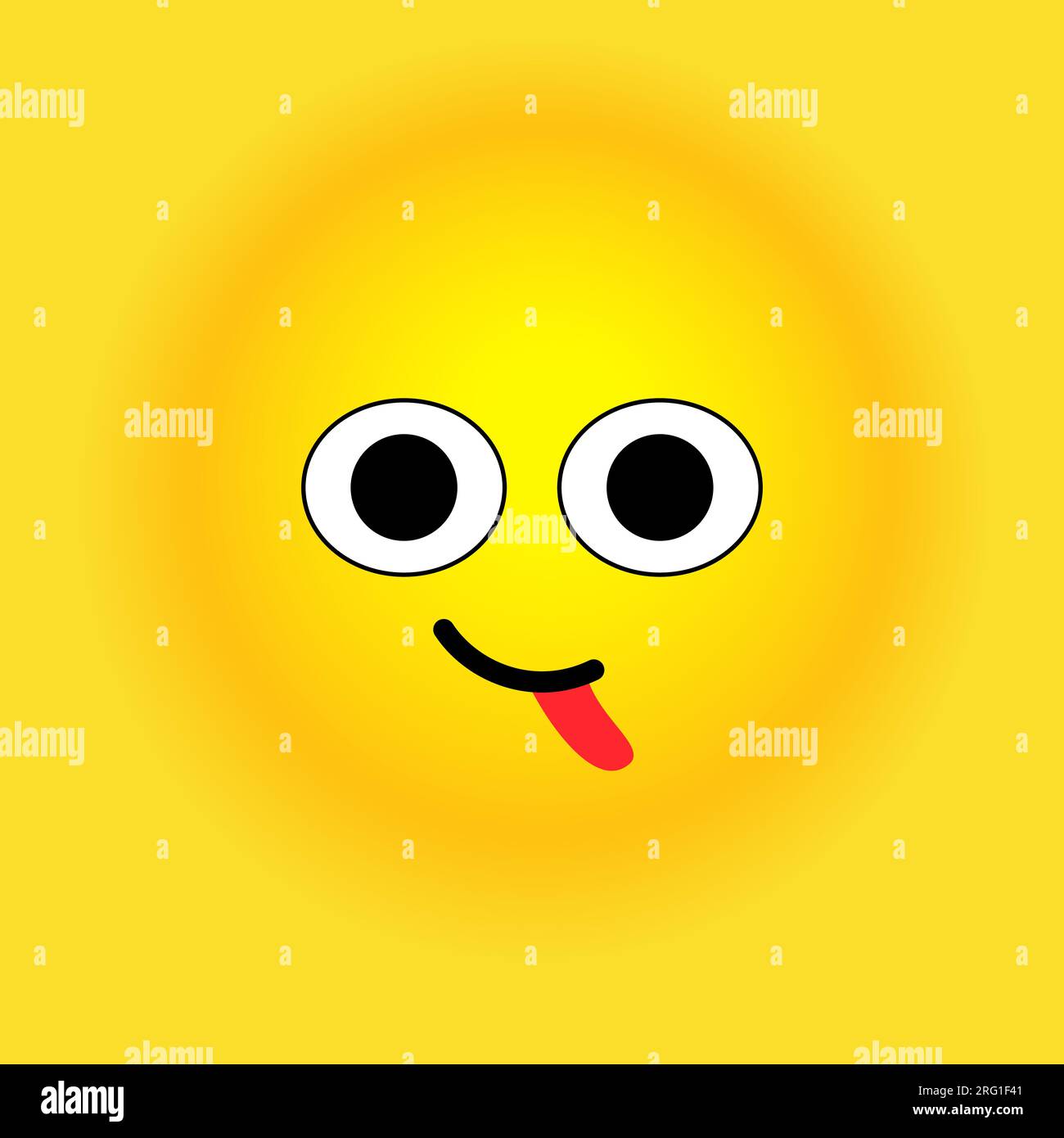 Smile, stickers with emotions. Vector illustration for printing on ...