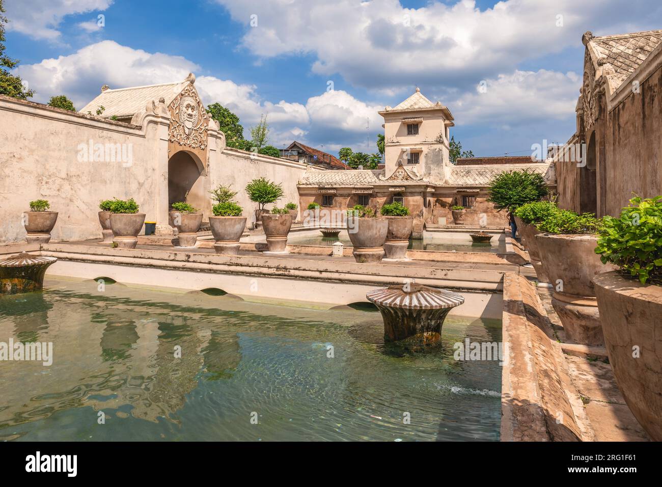 Taman Sari Water Castle, former royal garden of the Sultanate of ...