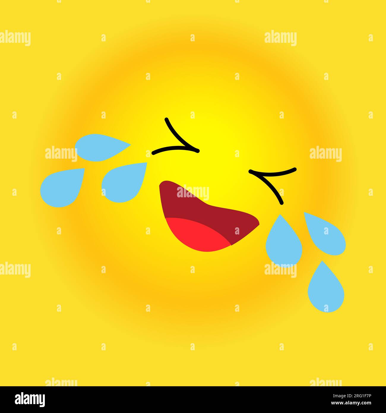 Smile, stickers with emotions. Vector illustration for printing on ...