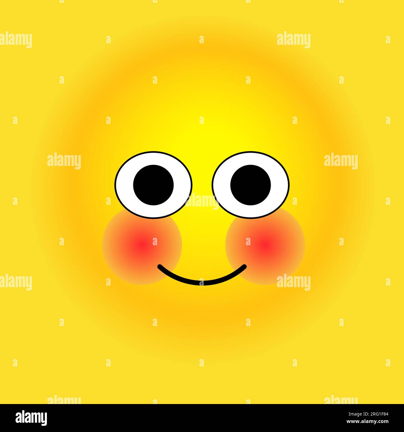 Smile, stickers with emotions. Vector illustration for printing on ...