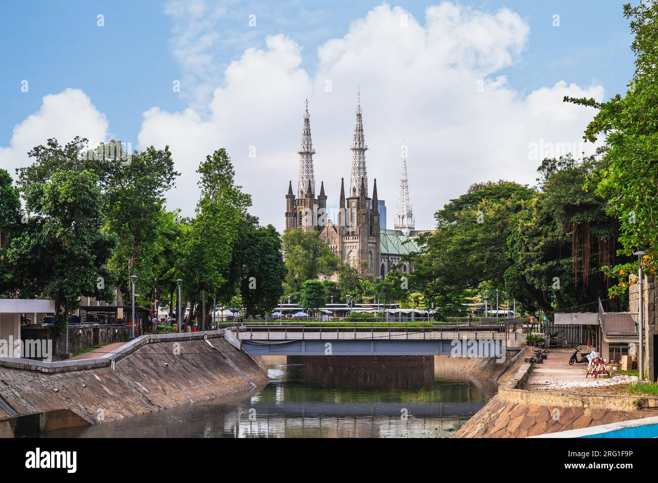 Jakarta Cathedral, a Roman Catholic cathedral located in Jakarta ...