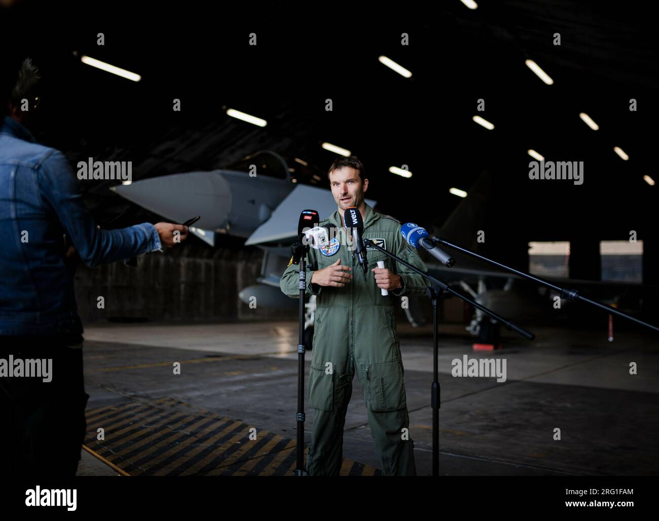 Lieutenant Colonel Marco Brunhofer, commander in the exercise Rapid ...