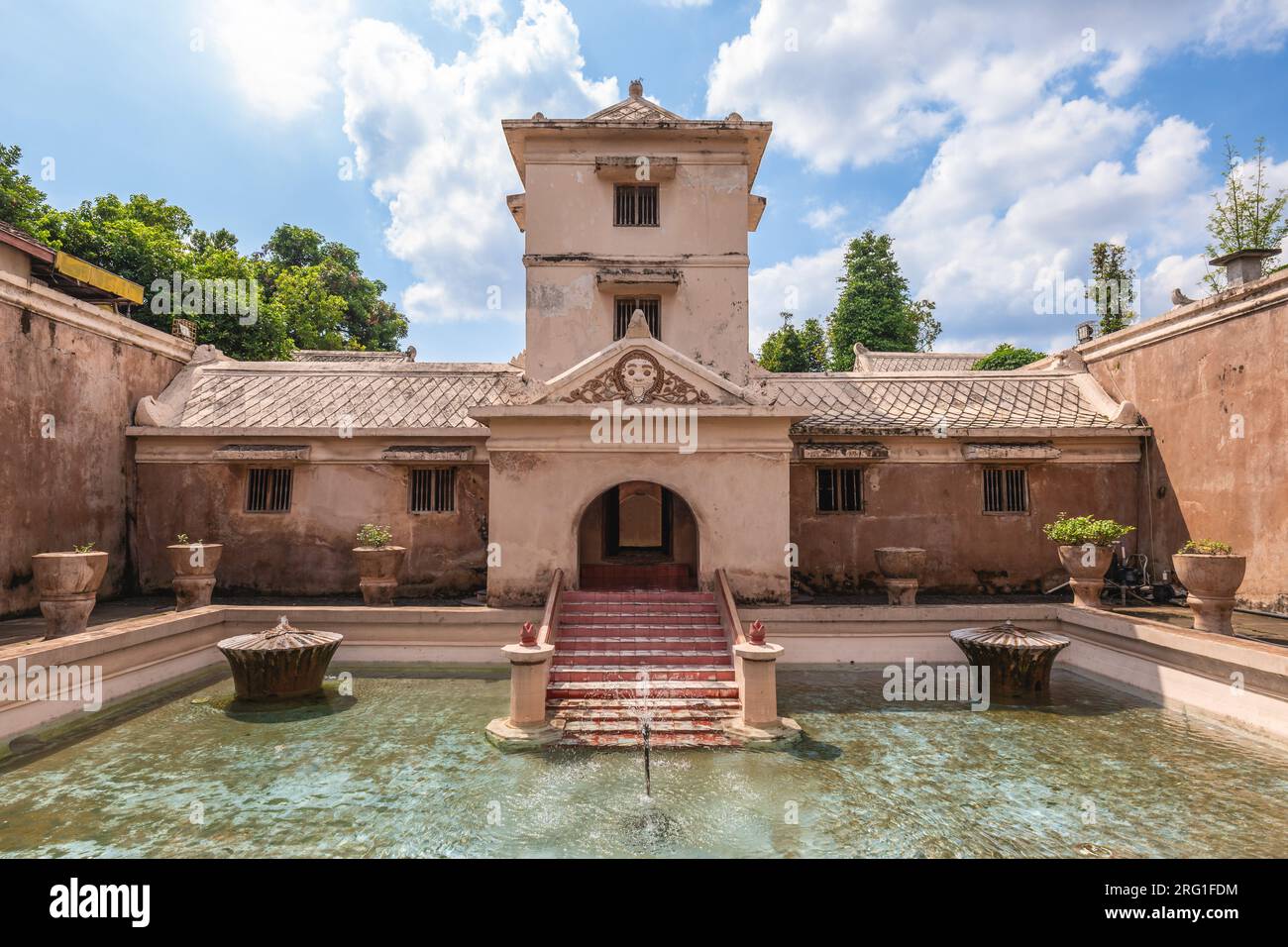 Taman Sari Water Castle, former royal garden of the Sultanate of ...