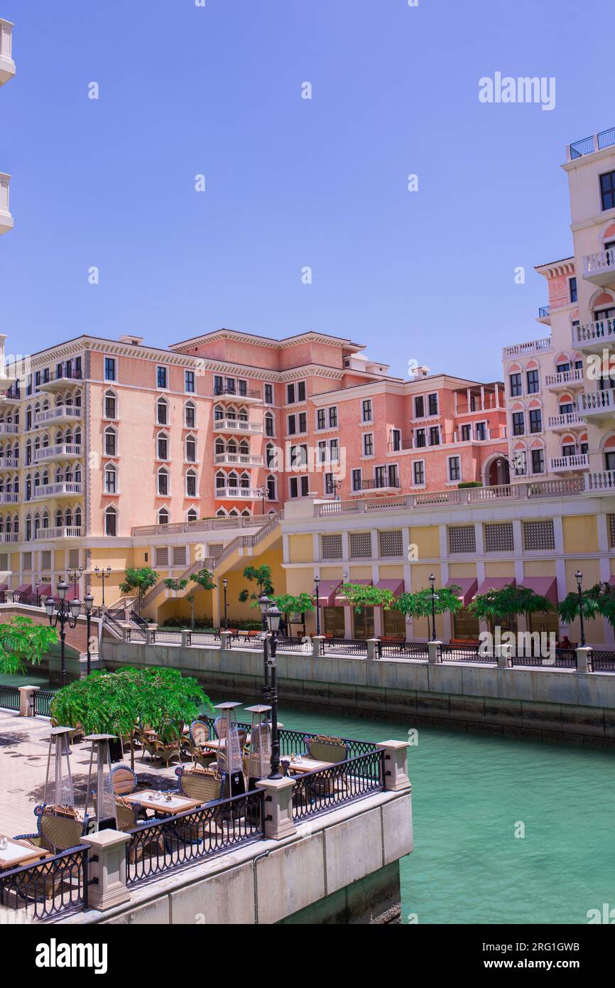 Little Venice in Doha Stock Photo - Alamy
