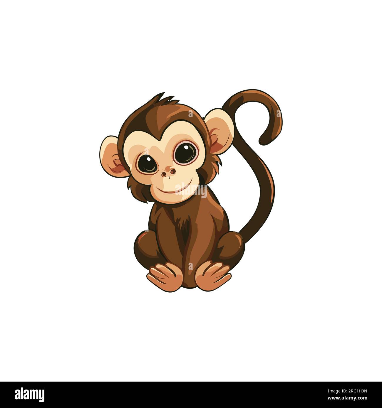 Cute Monkeys Clipart