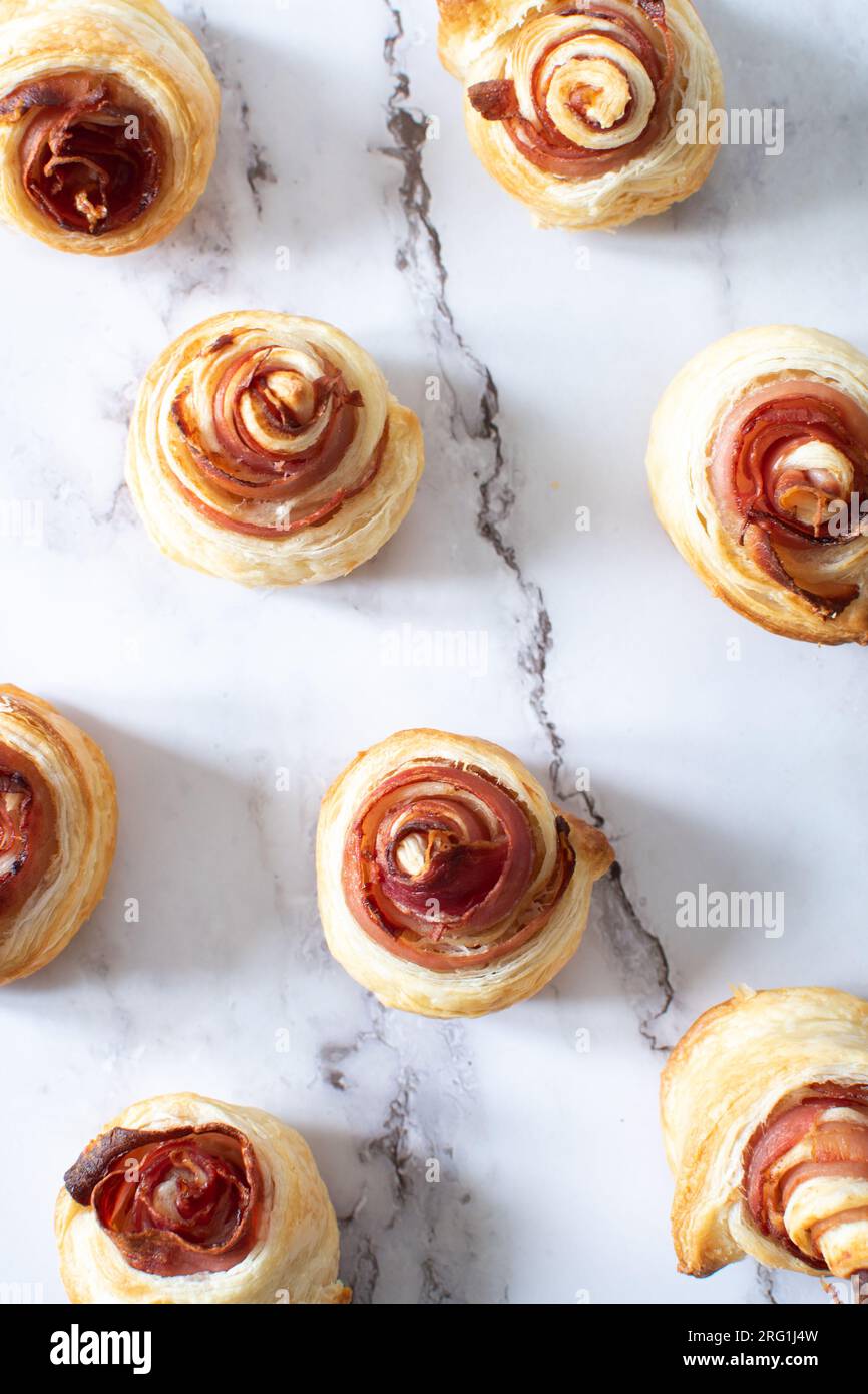 Puff pastry swirls hi-res stock photography and images - Alamy