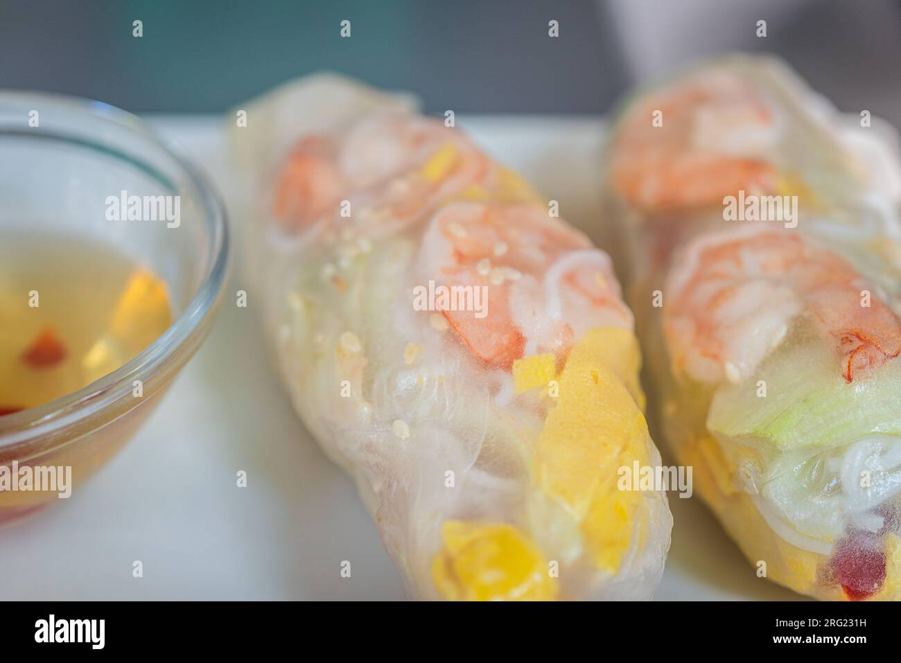 Classic spring rolls hi-res stock photography and images - Alamy