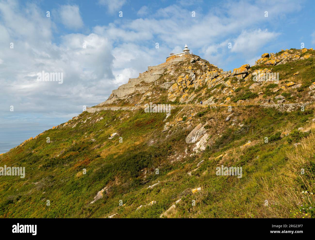 Cies lighthouse, Isla del Faro, Cies Islands, Atlantic Islands Galicia ...