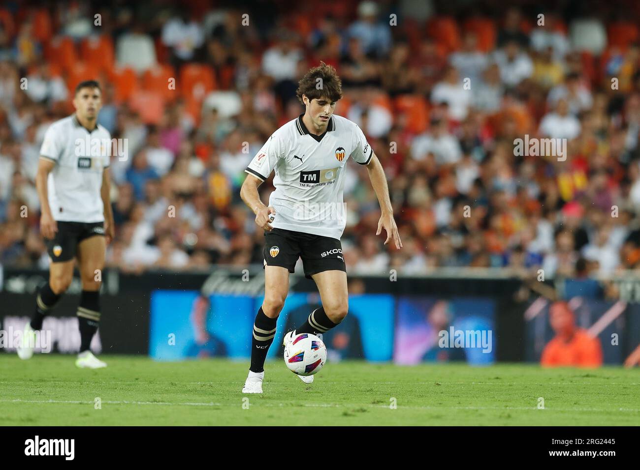 Valencia, Spain. 5th Aug, 2023. Javi Guerra (Valencia) Football/Soccer ...