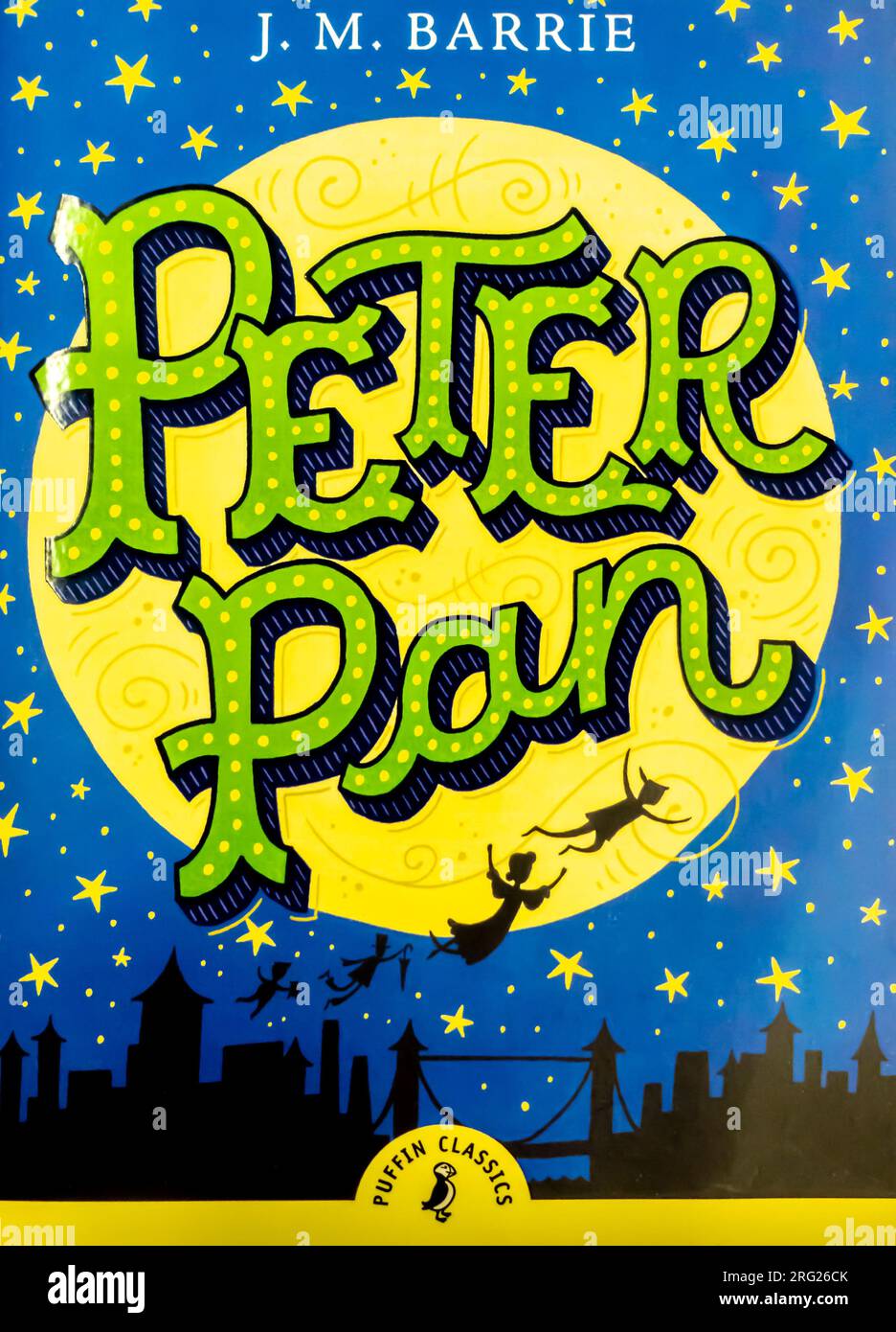 Peter pan book cover hi-res stock photography and images - Alamy