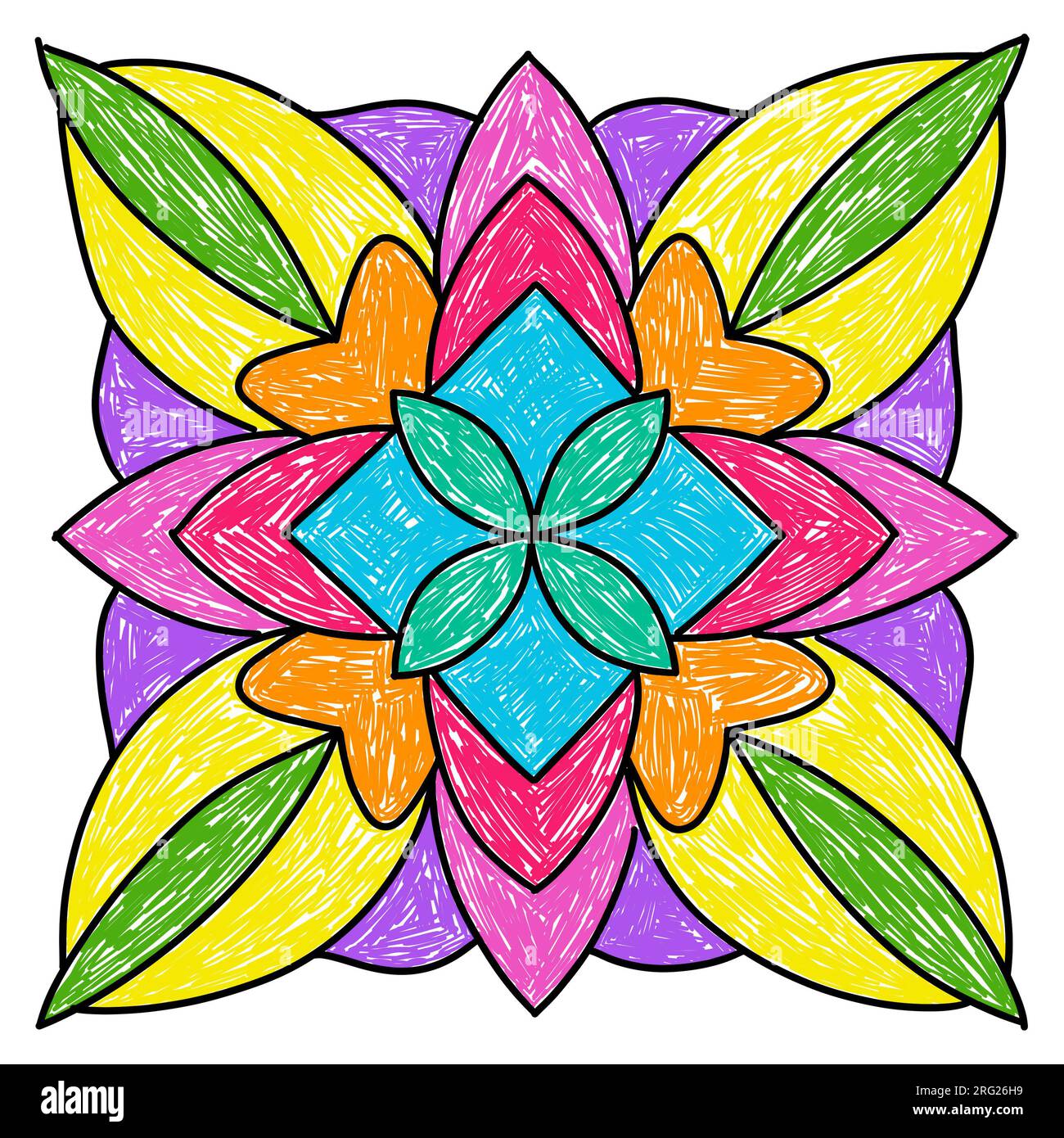 Colorful sketch hi-res stock photography and images - Alamy