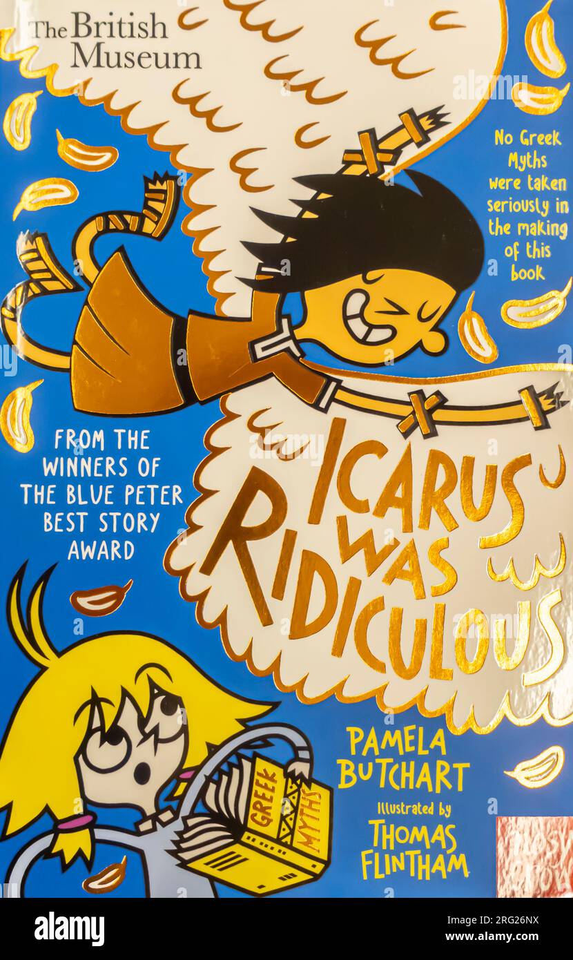 Icarus Was Ridiculous Book by Pamela Butchart 2019 Stock Photo - Alamy