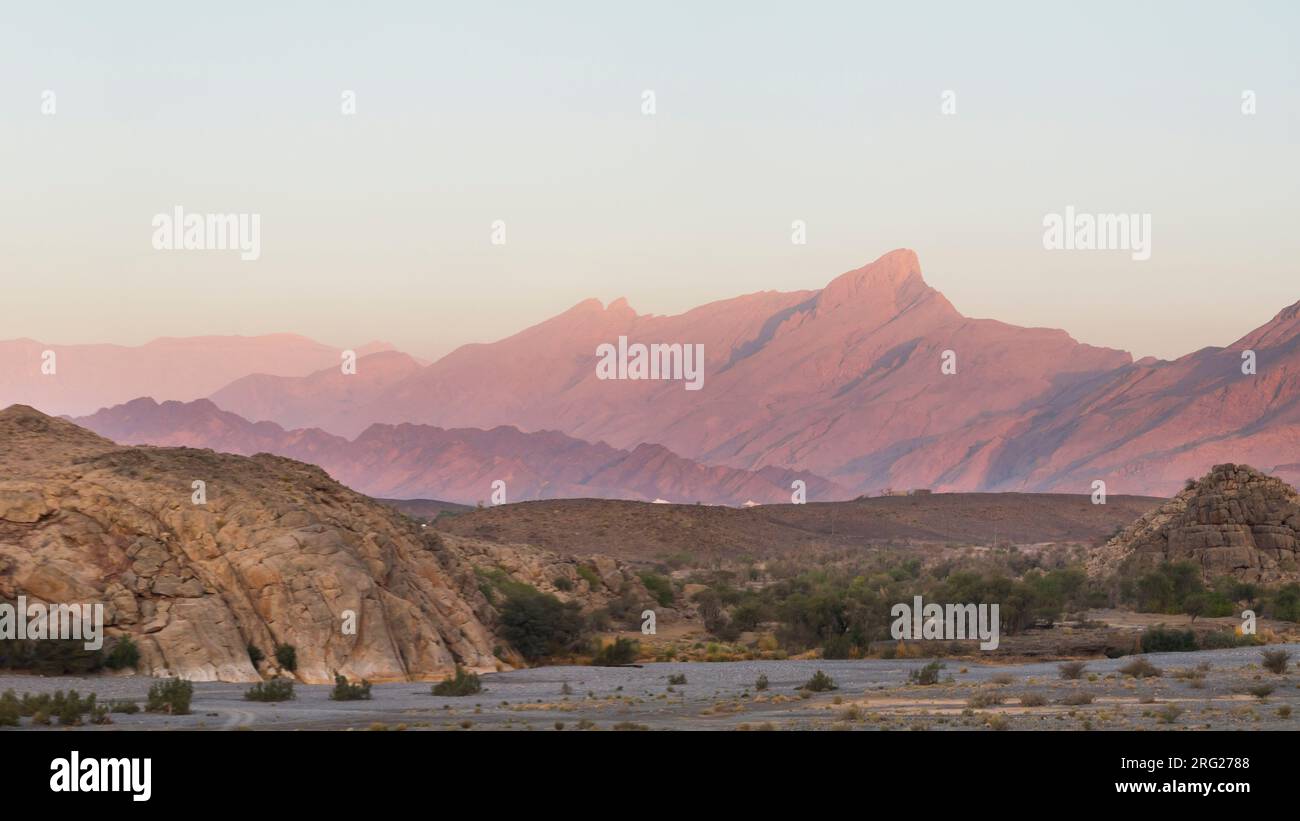 Landscape Jabal Shams, Oman Stock Photo - Alamy