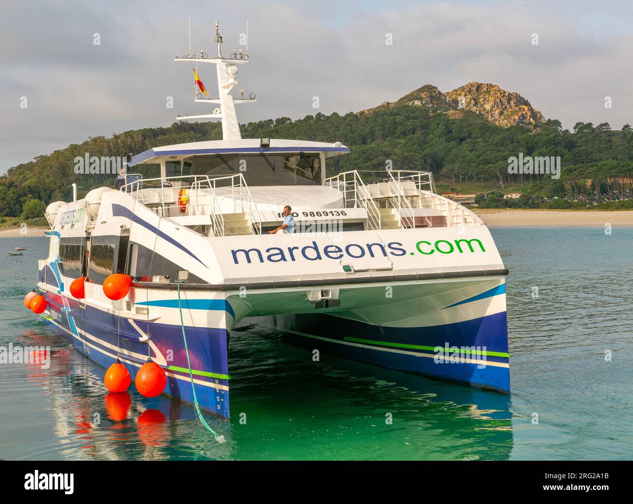Mar de Ons ferry boat, Cies Islands, Atlantic Islands Galicia Maritime ...