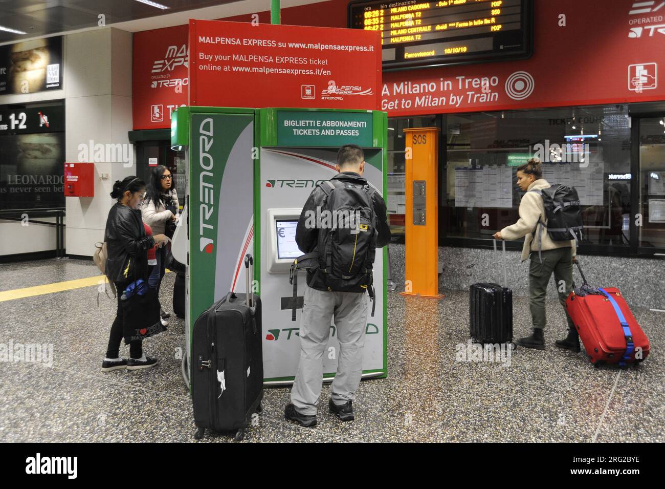 - Trenord, ferrovie regionali Lombarde, aereoporto Malpensa terminal T1 ... - Trenord, ferrovie regionali Lombarde, aereoporto Malpensa terminal T1 ...
