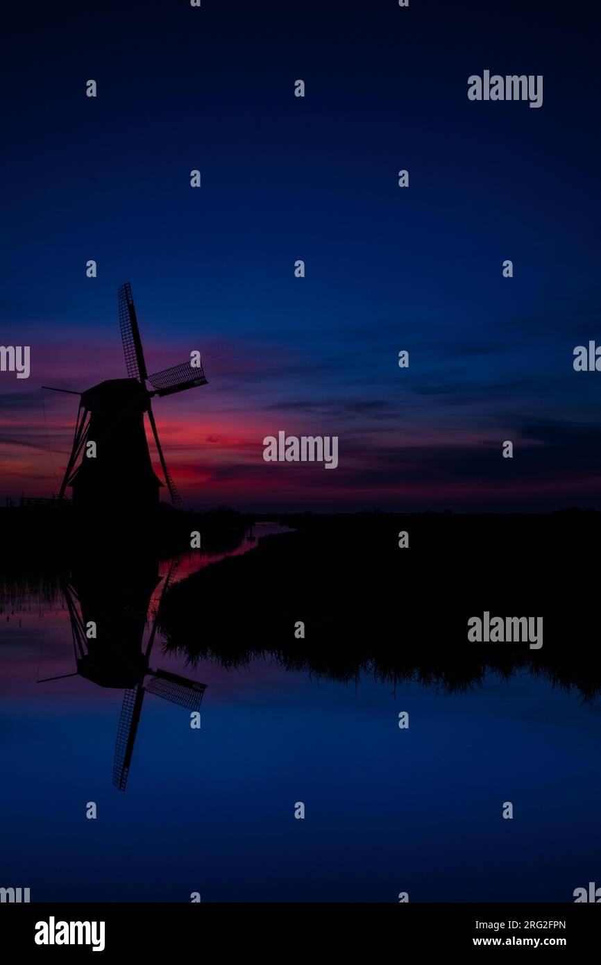 Old windpump windmill in hi-res stock photography and images - Alamy