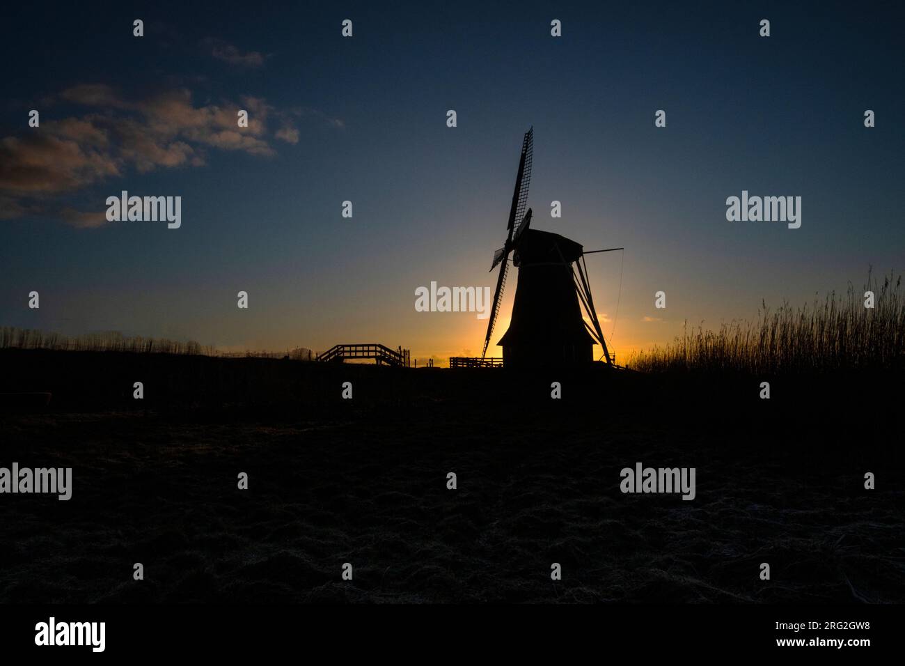 Old windpump windmill in hi-res stock photography and images - Alamy