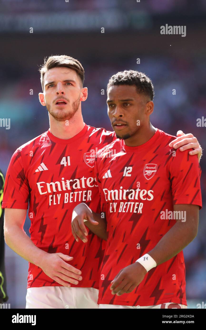 Declan rice arsenal manchester city hi-res stock photography and images ...