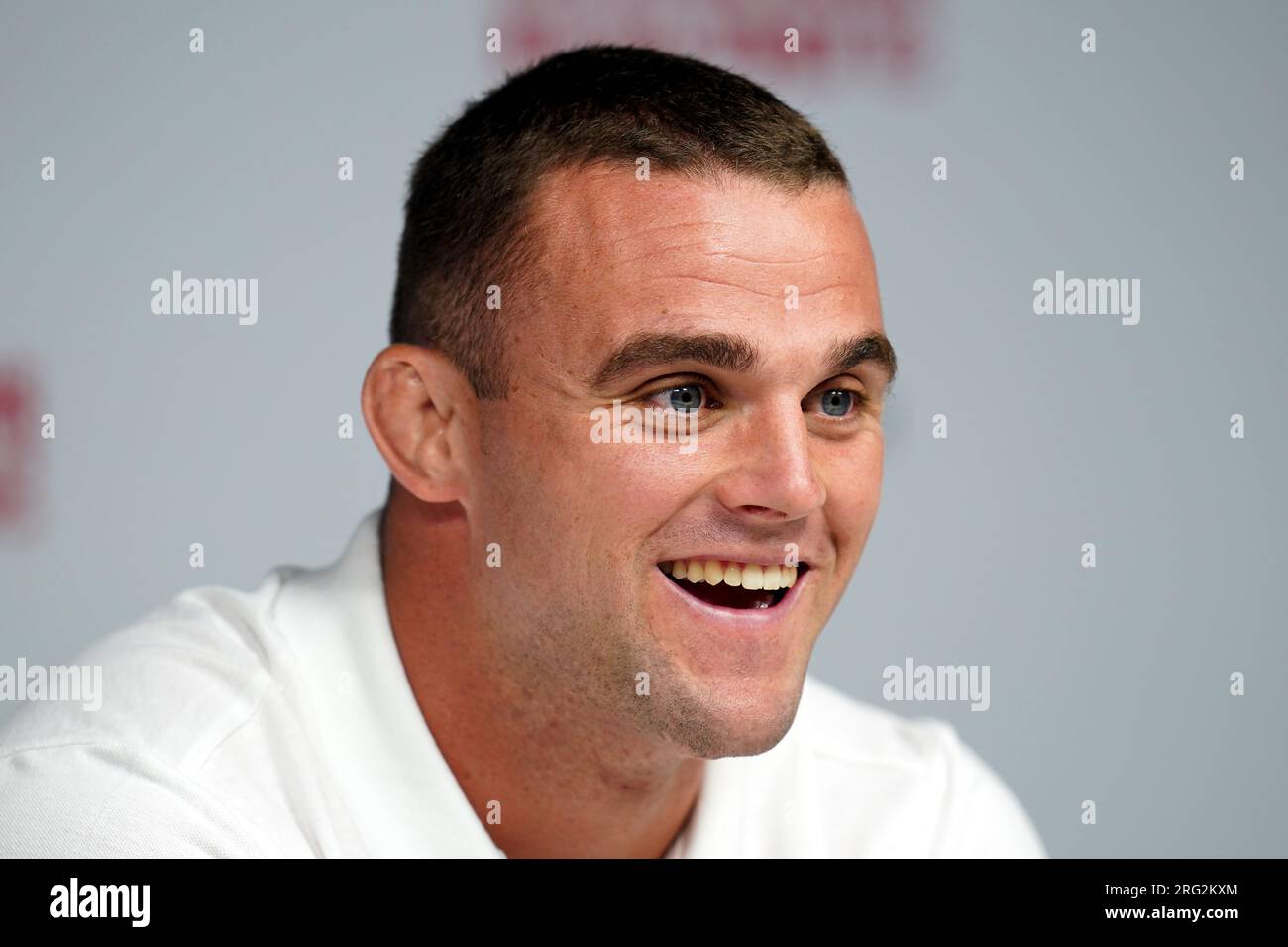 England's Ben Earl during a squad announcement for the 2023 Rugby World ...